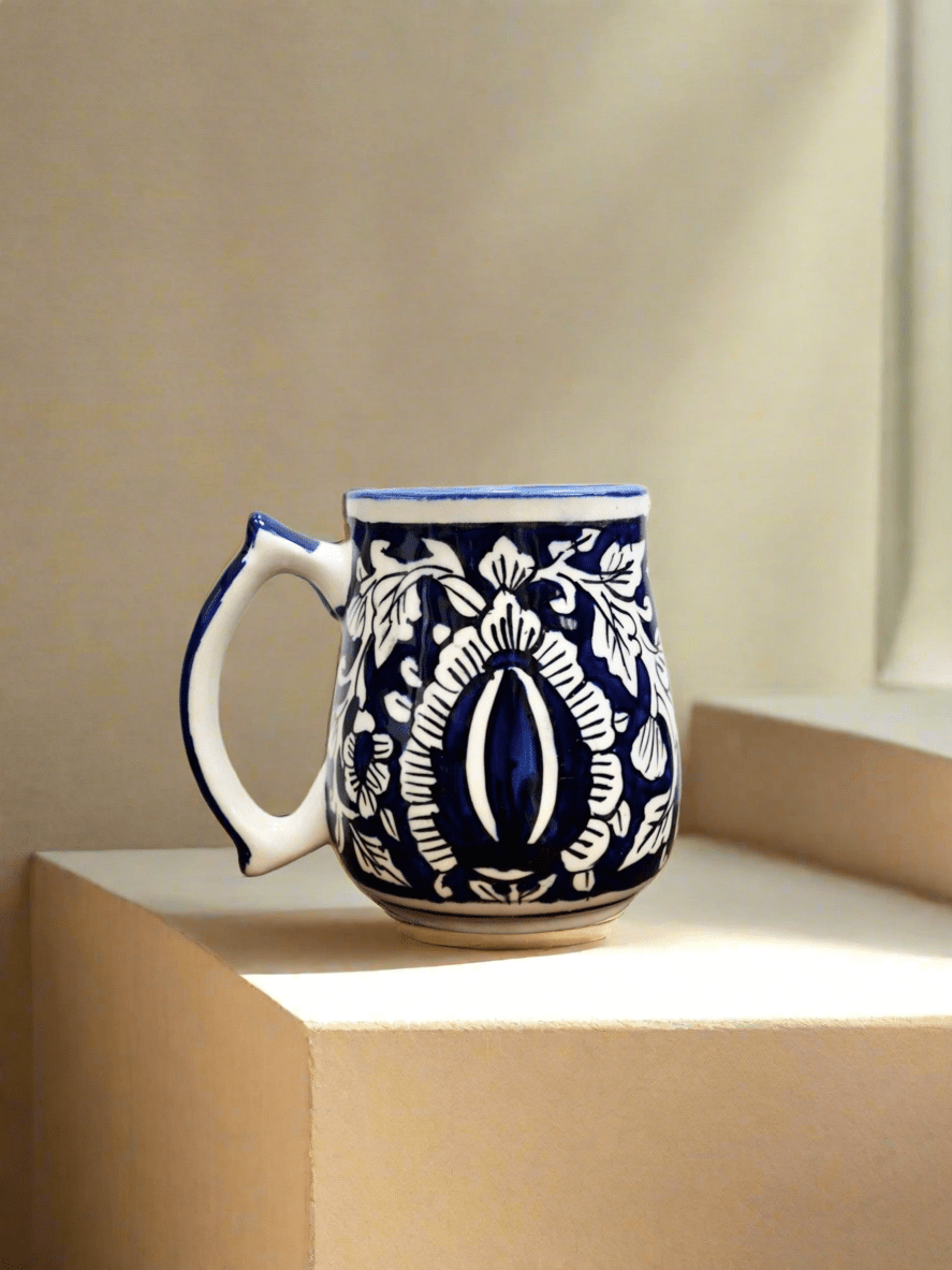 Ceramic Vase in Indigo Blue | Ceramics and Pottery | TSL Co